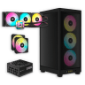 2000D Airflow with Power Supply, AIO Cooler, and Fans Bundle Deal