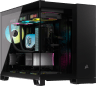 2500X Mid-Tower Dual Chamber PC Case - Black