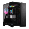 6500X Mid-Tower Dual Chamber PC Case - Black/Obsidian Aluminum
