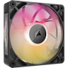 iCUE LINK RX120 MAX RGB 120 mm PWM Thick Fan Expansion – svart