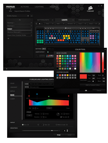 CORSAIR Gaming K95 RGB Mechanical Gaming Keyboard — CHERRY® MX Brown (ND)