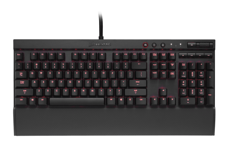 VENGEANCE® K70 Fully Mechanical Gaming Keyboard Anodized Black — CHERRY ...