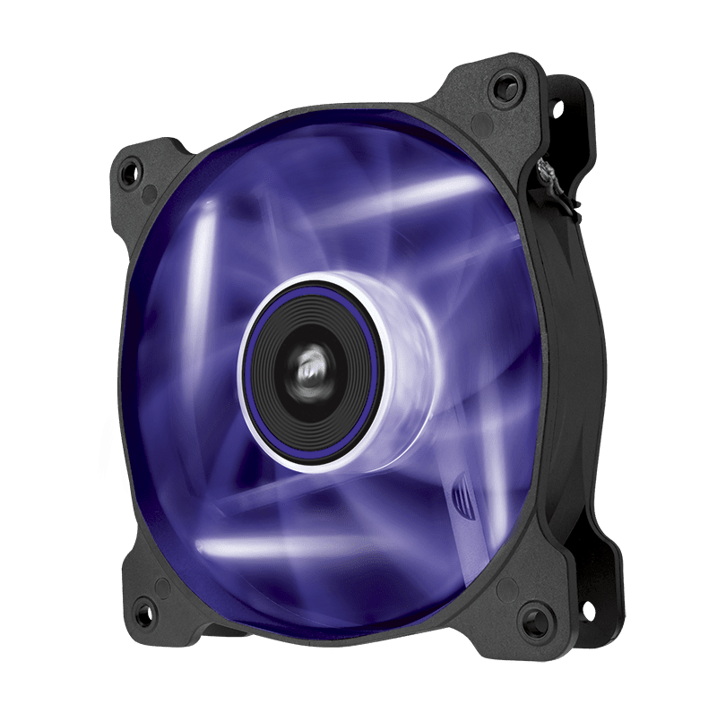 Air Series™ AF120 LED Purple Quiet Edition High Airflow 120mm Fan ...