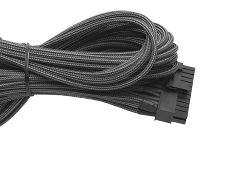 Individually Sleeved 24pin ATX Cable Type 4 (Generation 2), Metallic ...