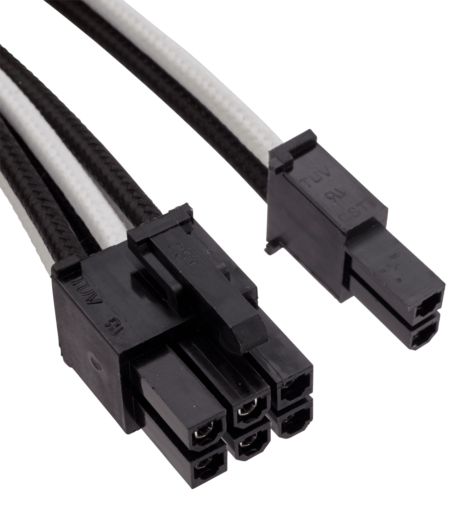 Premium Individually Sleeved PCIe Cables with Single Connector, Type 4 ...