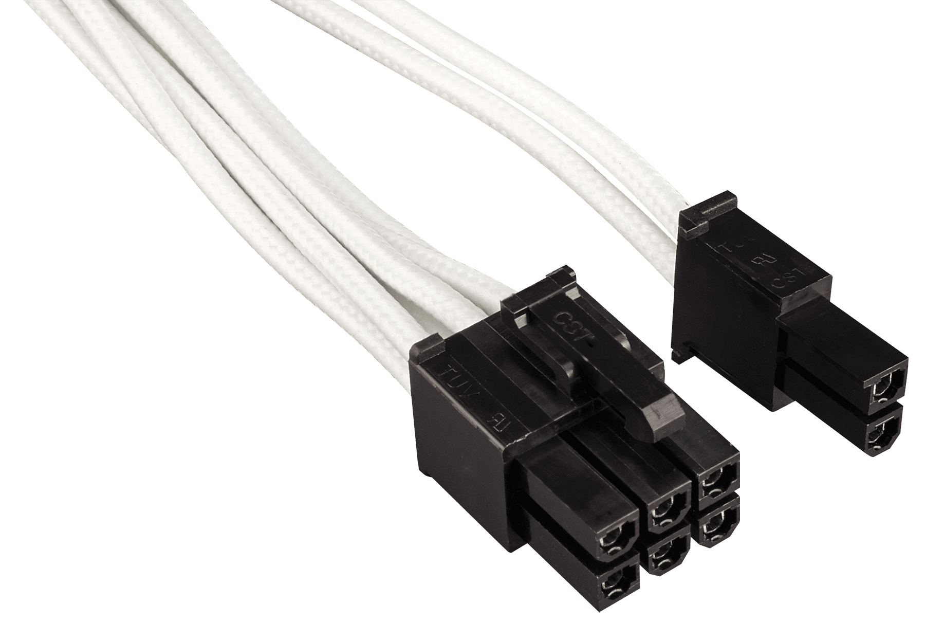 Premium Individually Sleeved PCIe Cables with Dual Connectors, Type 4 ...