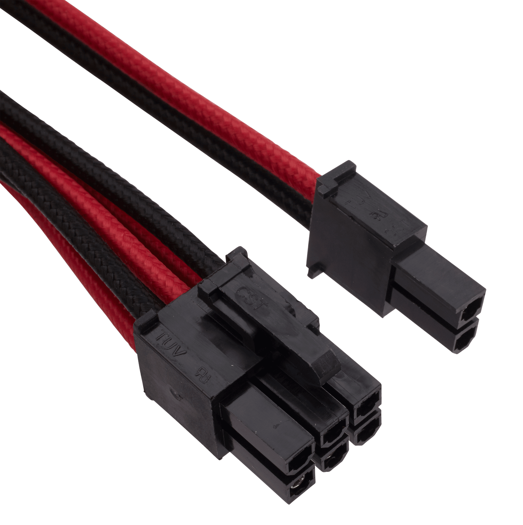 Premium Individually Sleeved PCIe Cables with Dual Connectors, Type 4 ...