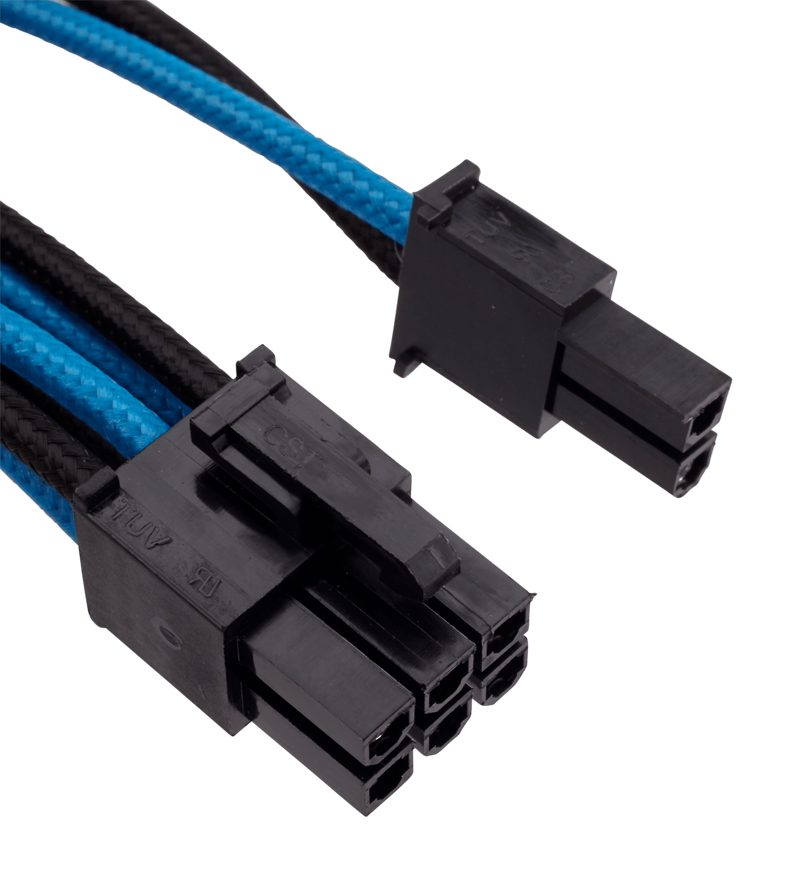 Premium Individually Sleeved PCIe Cables with Dual Connectors, Type 4 ...