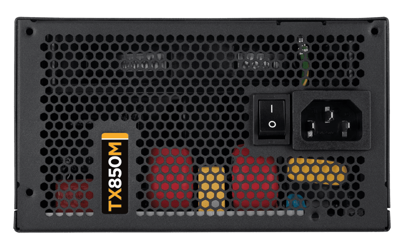 Enthusiast Series™ Modular TX850M — 80 PLUS® Bronze Certified 850 Watt High Performance Modular ...