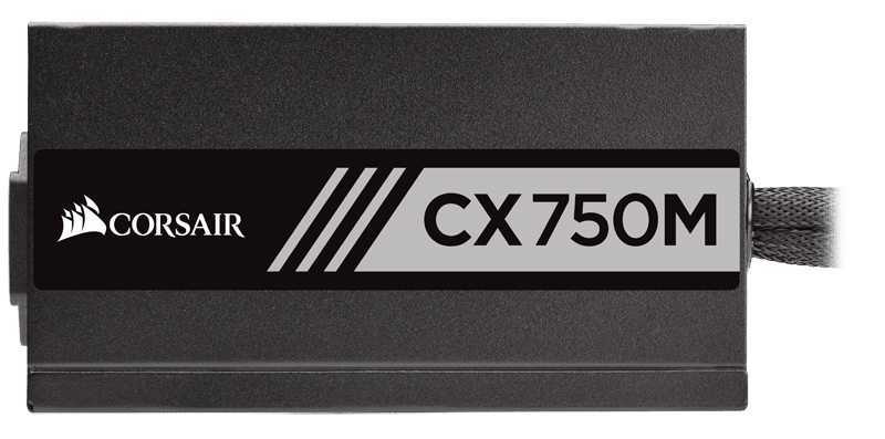 CX Series™ CX750M — 750 Watt 80 PLUS® Bronze Certified Modular ATX PSU