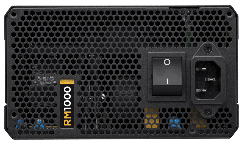 RM Series™ RM1000 — 1000 Watt 80 PLUS® Gold Certified Fully Modular PSU ...