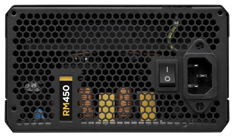 RM Series™ RM450 — 450 Watt 80 PLUS® Gold Certified Fully Modular PSU ...