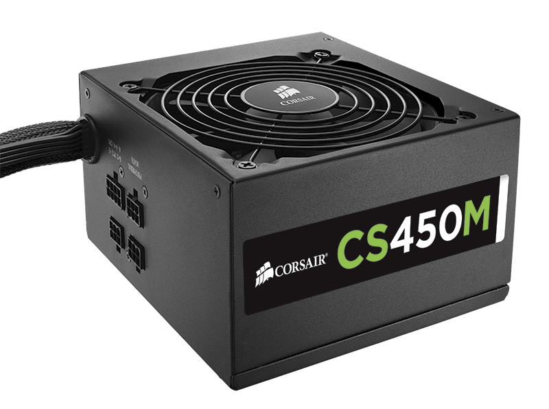 CS Series™ Modular CS450M — 450 Watt 80 PLUS® Gold Certified PSU (UK)