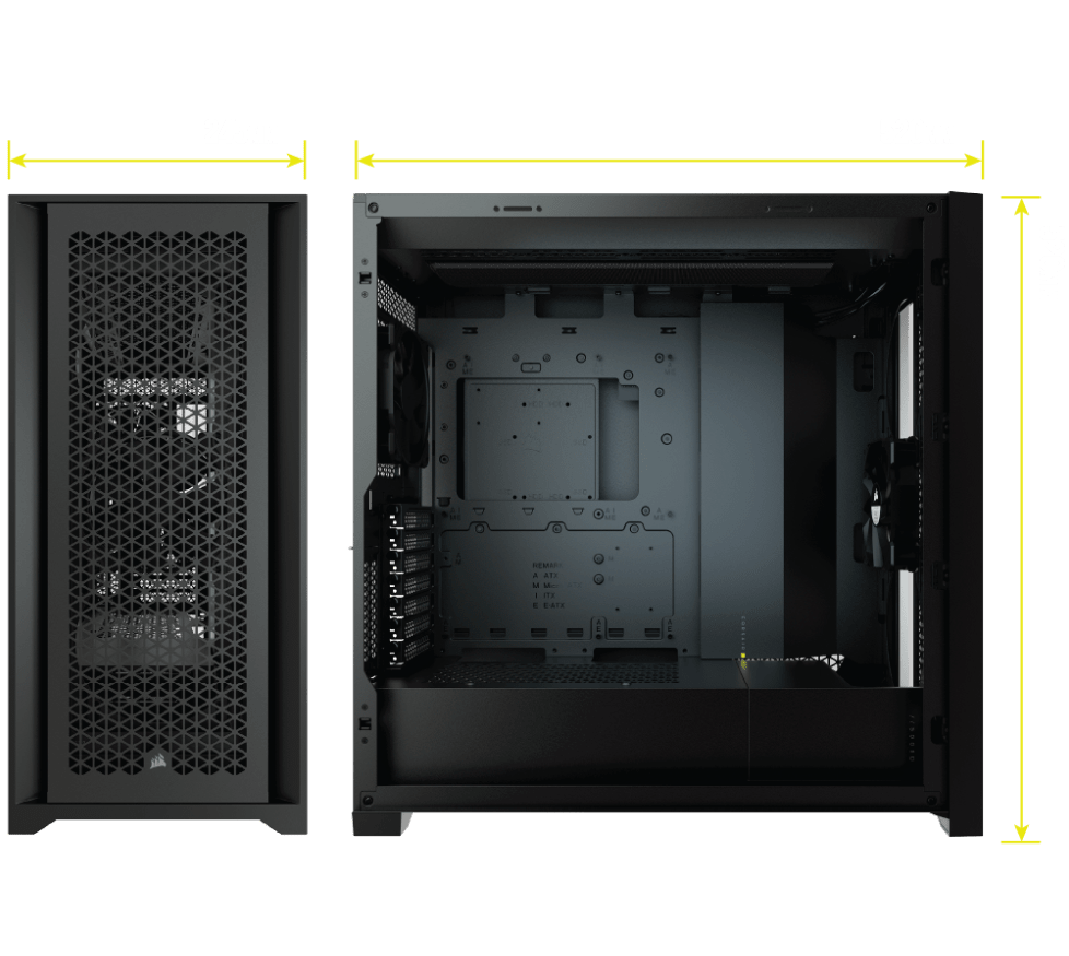 Pc Case Back Panel Dimensions at Jonathan Dreyer blog