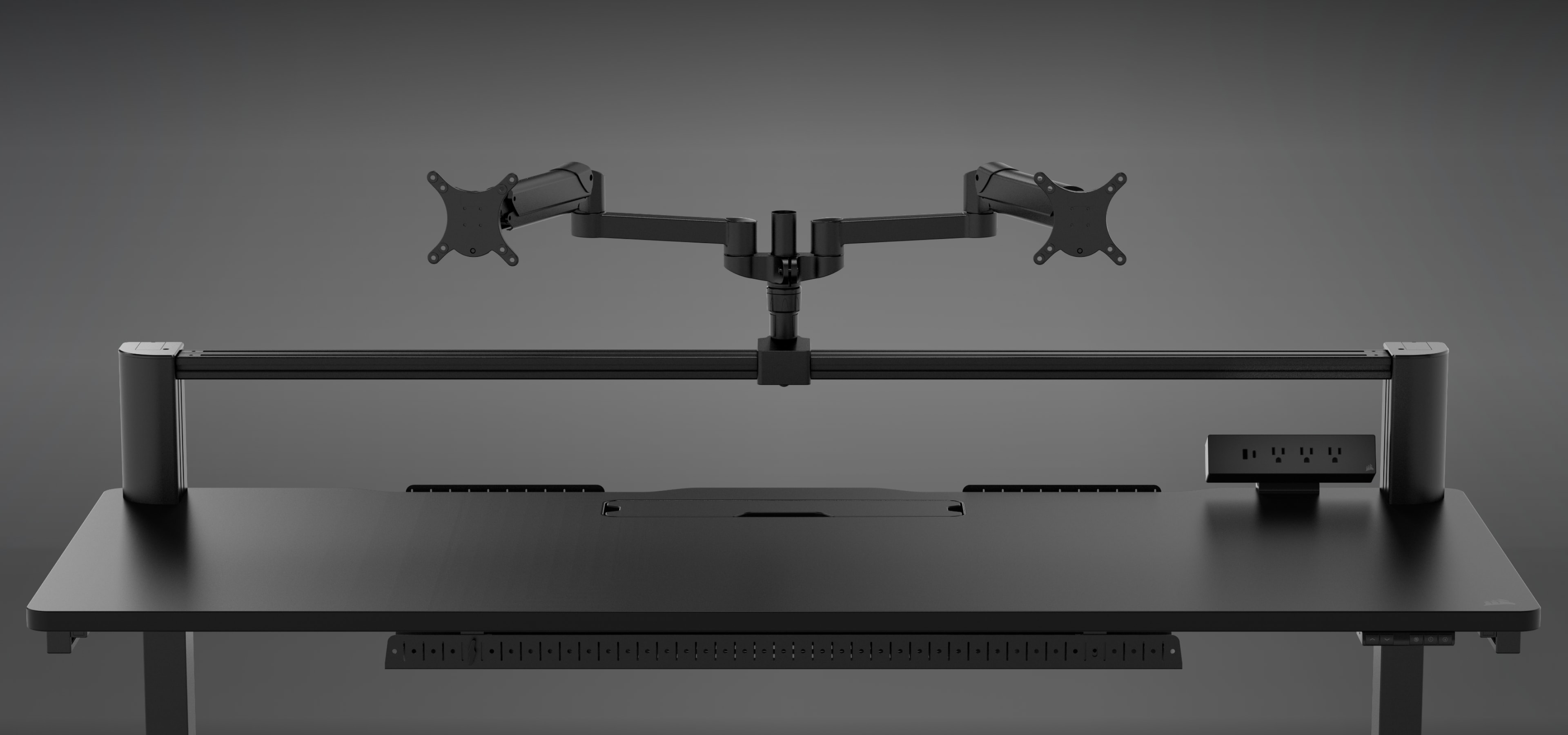 Platform:6 Elevate Desk - Black