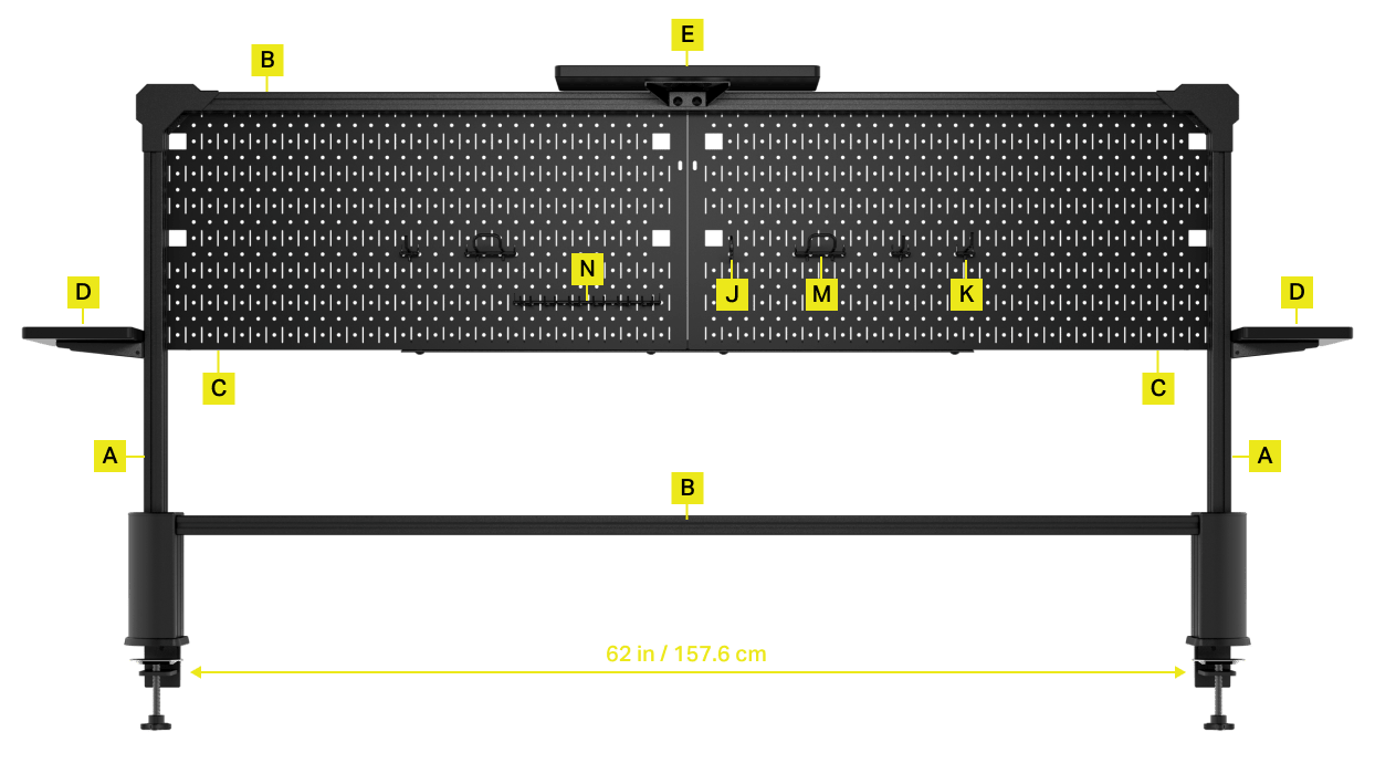 Panel CORSAIR Multi Frame — 180 cm