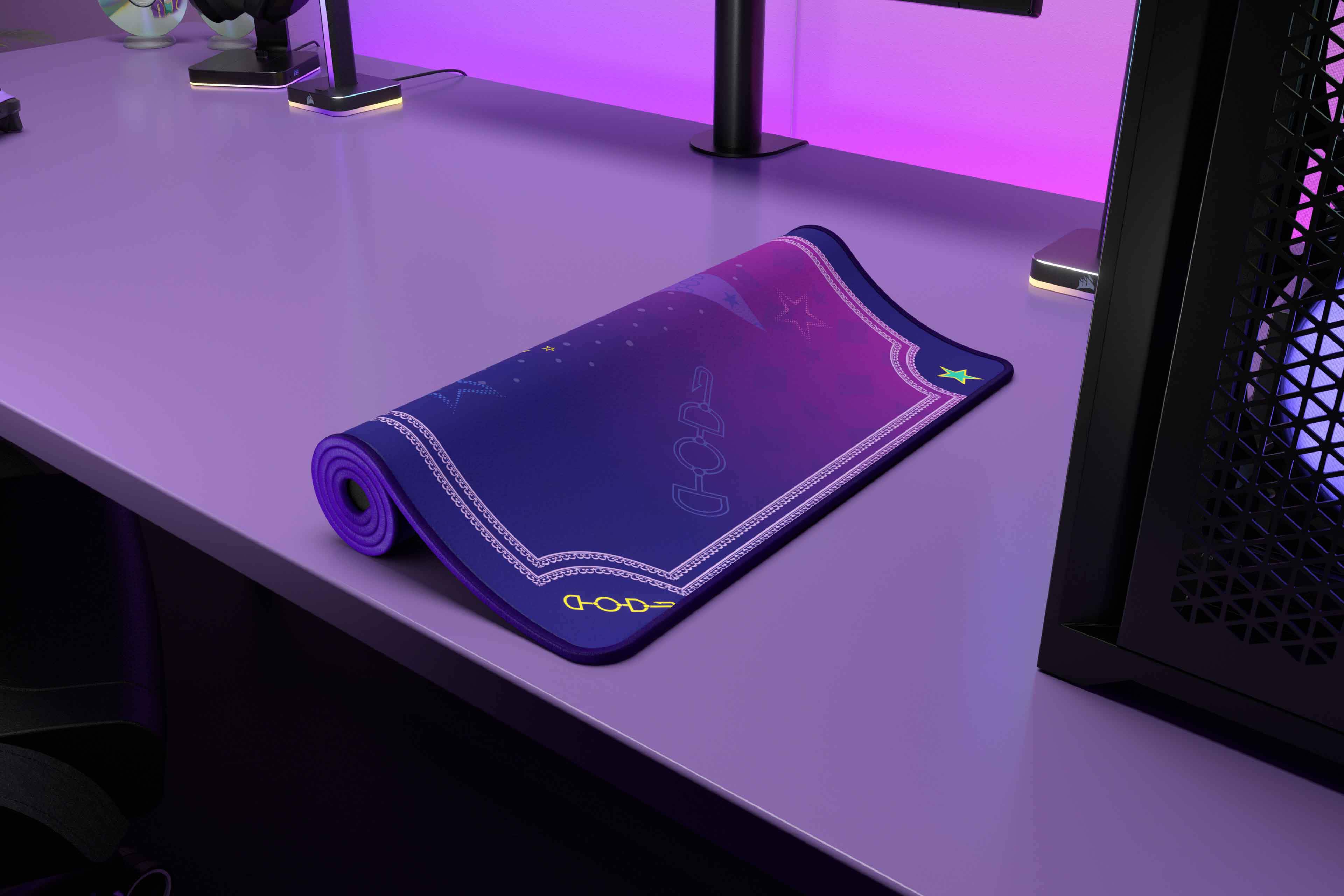 MM350 PRO JOJO Stone Ocean Gaming Mouse Pad – Extended XL, Jotaro Edition