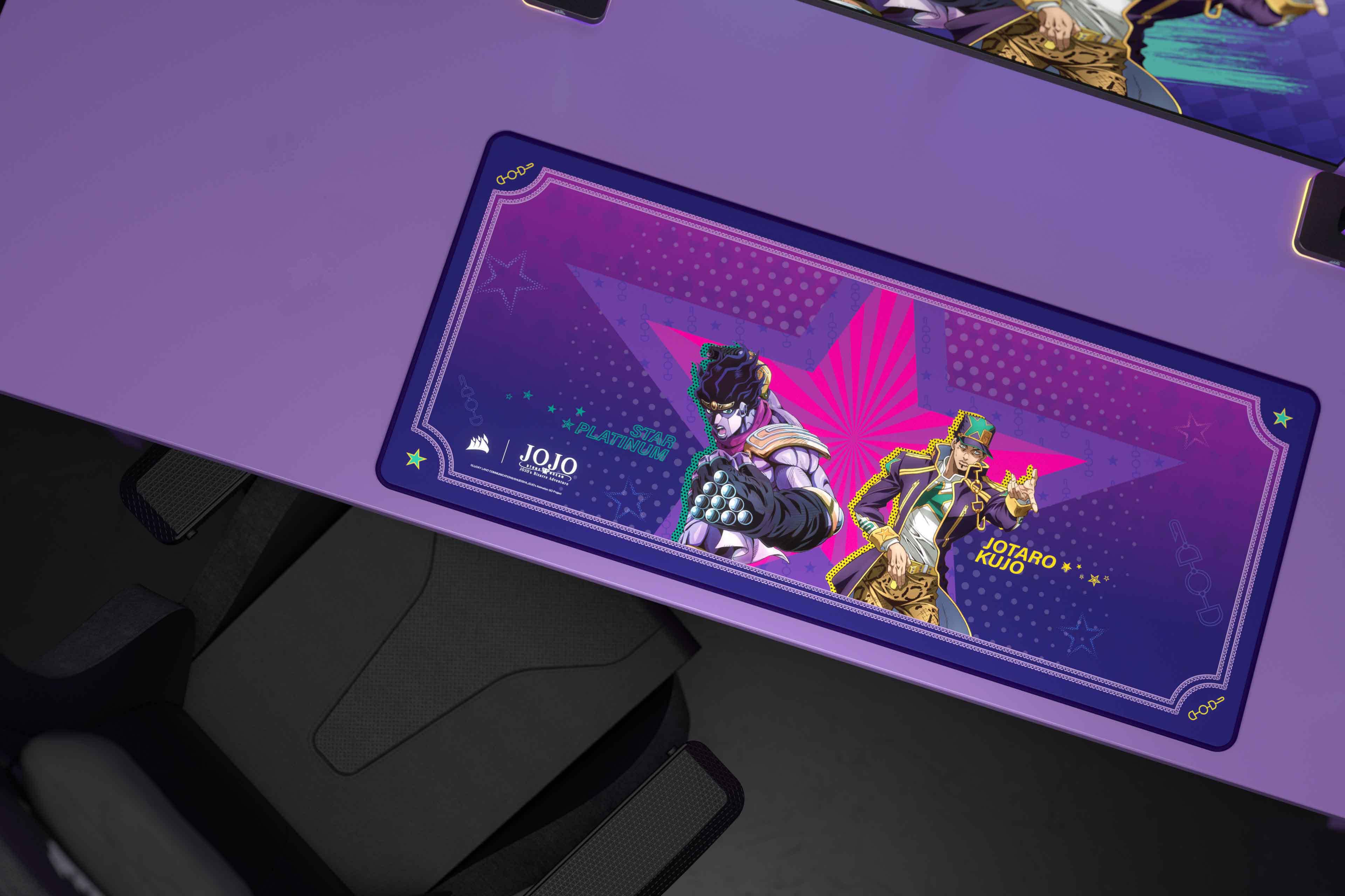 MM350 PRO JOJO Stone Ocean Gaming Mouse Pad – Extended XL, Jotaro Edition