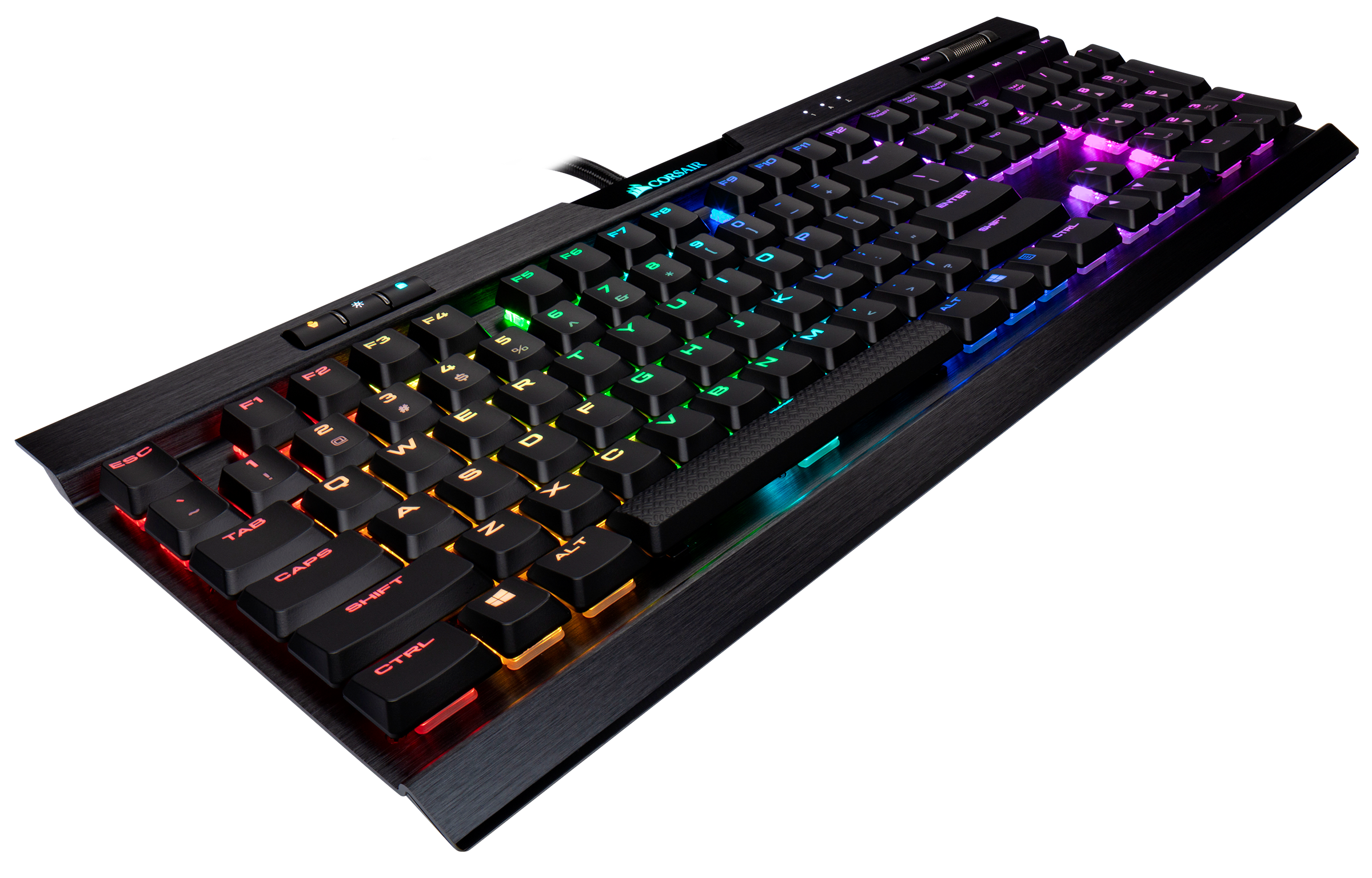 K70 RGB MK.2 Low Profile RAPIDFIRE Mechanical Gaming Keyboard — CHERRY ...