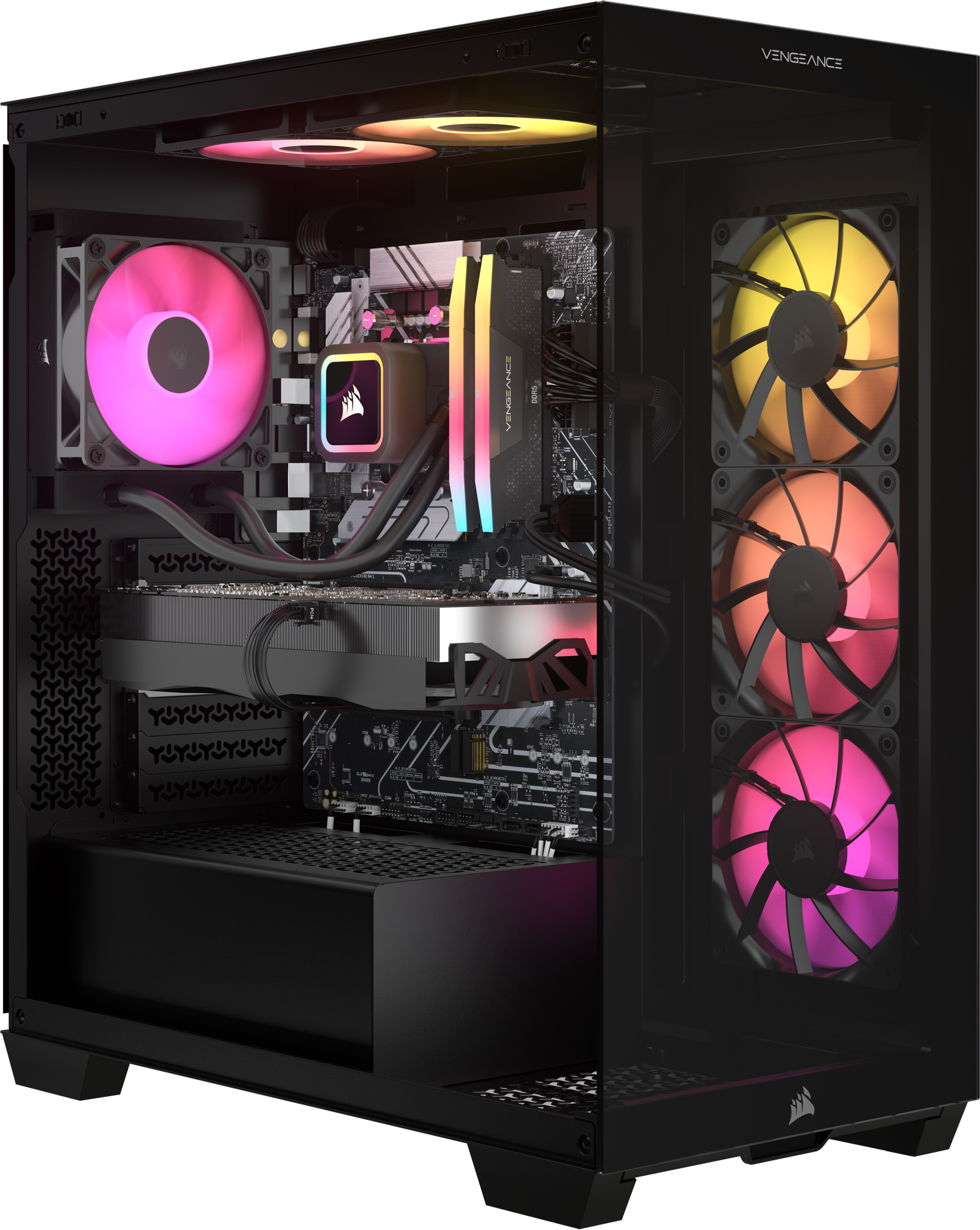 VENGEANCE i7400 Gaming PC: Intel Core i5-13600KF, GeForce RTX 4070 ...