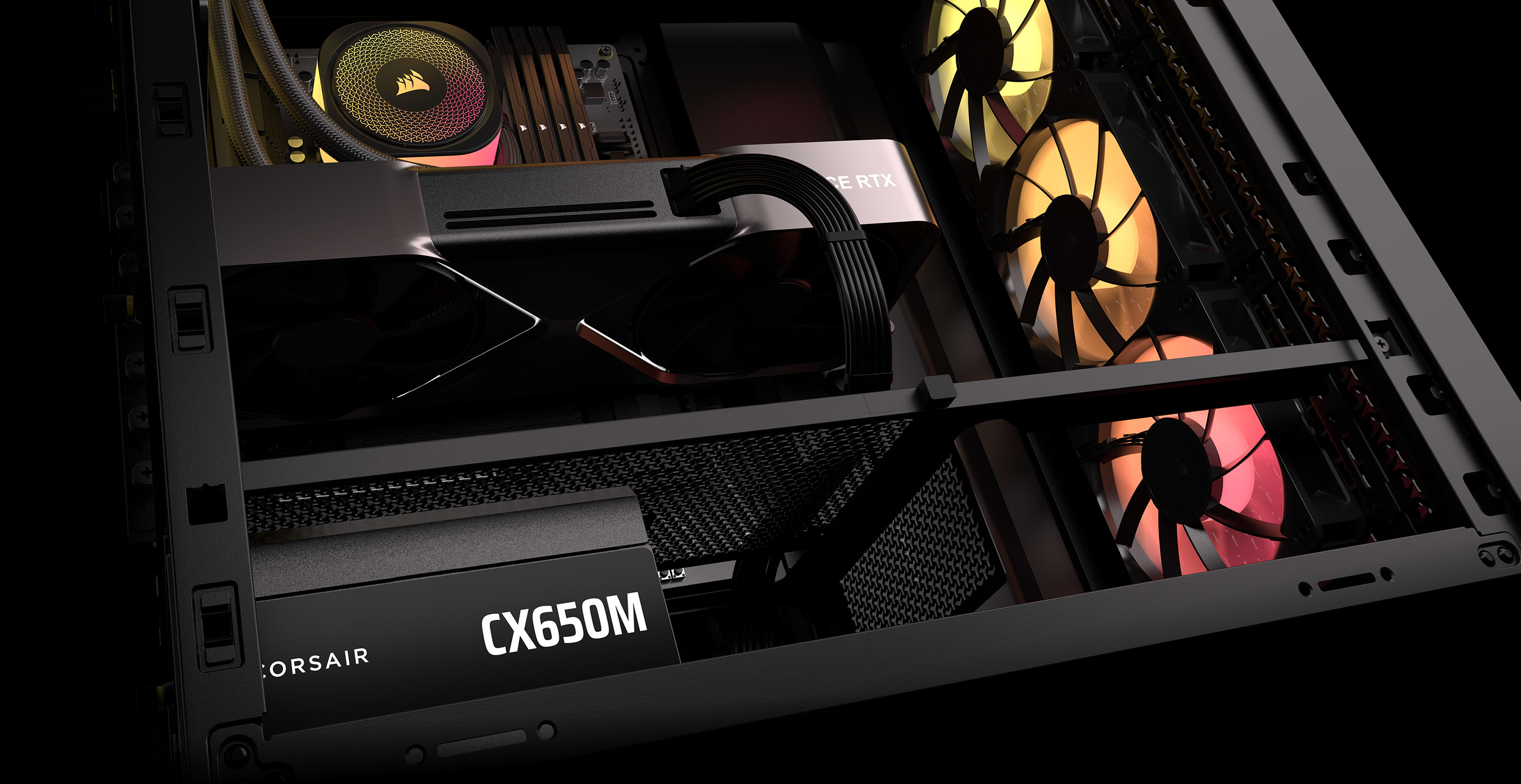 CX-M Series CX650M ATX 3.1 Cybenetics Bronze Semi-Modular PSU