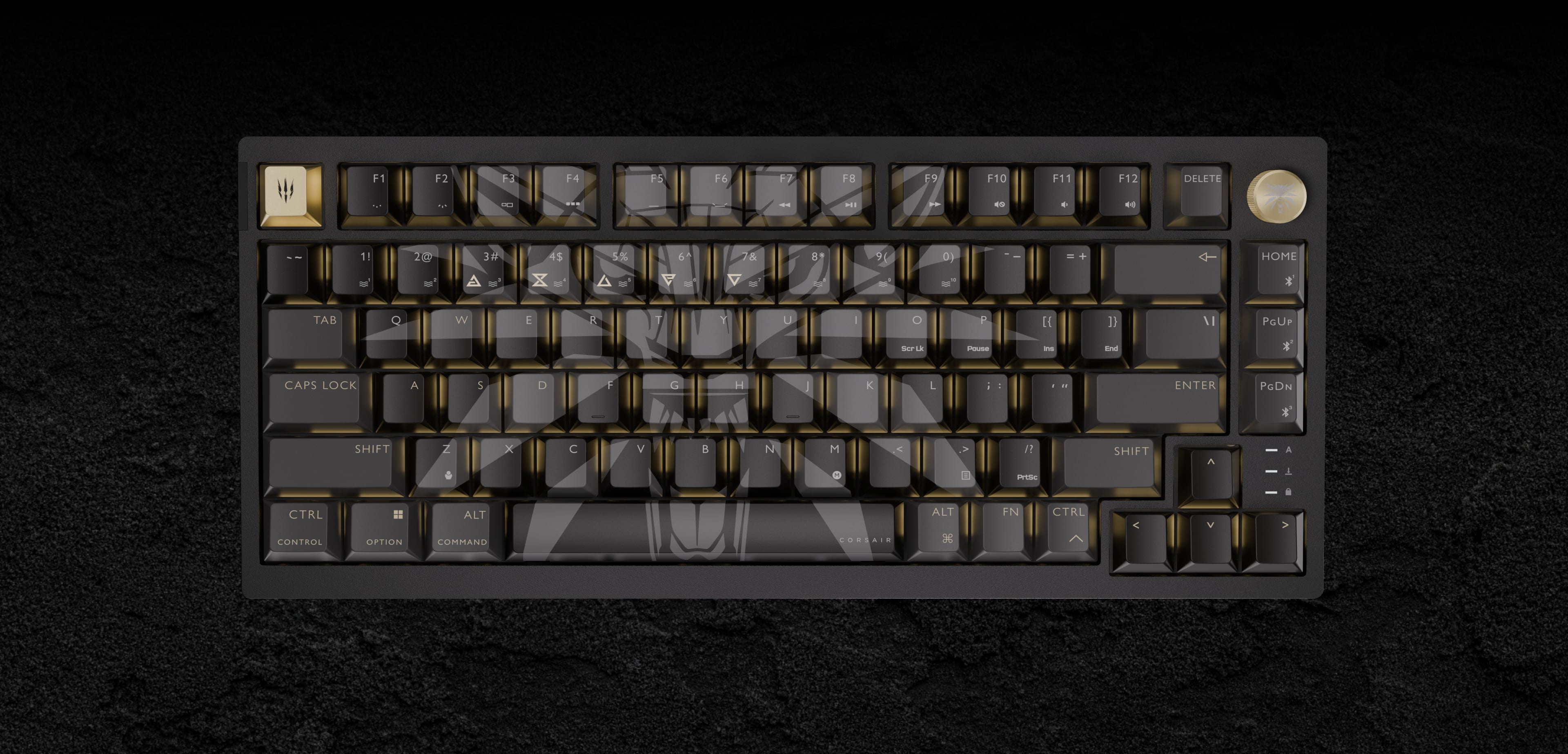 K65 PLUS WIRELESS 75% RGB Mechanical Gaming Keyboard - Witcher 3: Wild ...