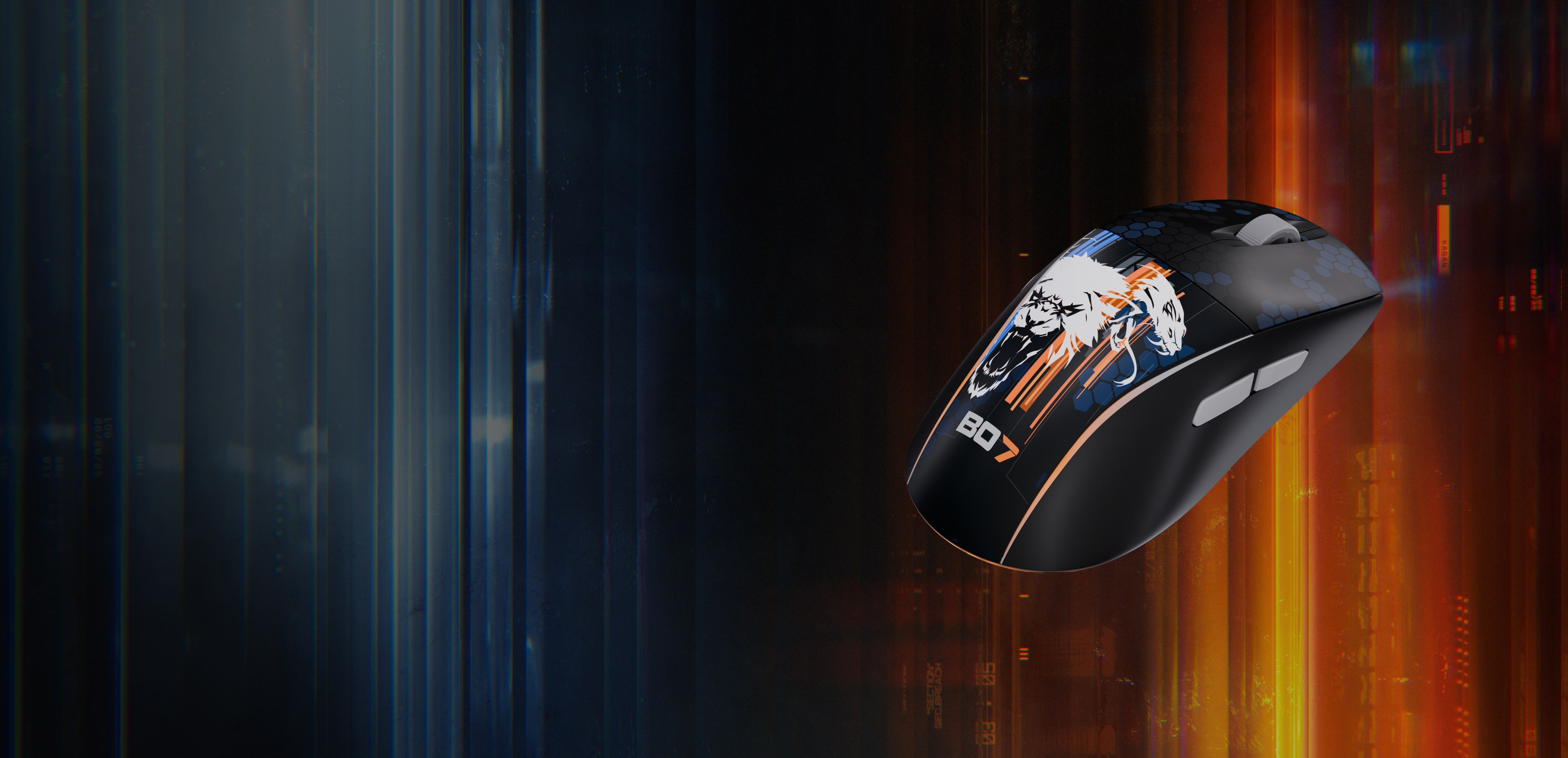 M75 WIRELESS Leichte RGB-Gaming-Maus – Call of Duty®: Black Ops 7 Edition