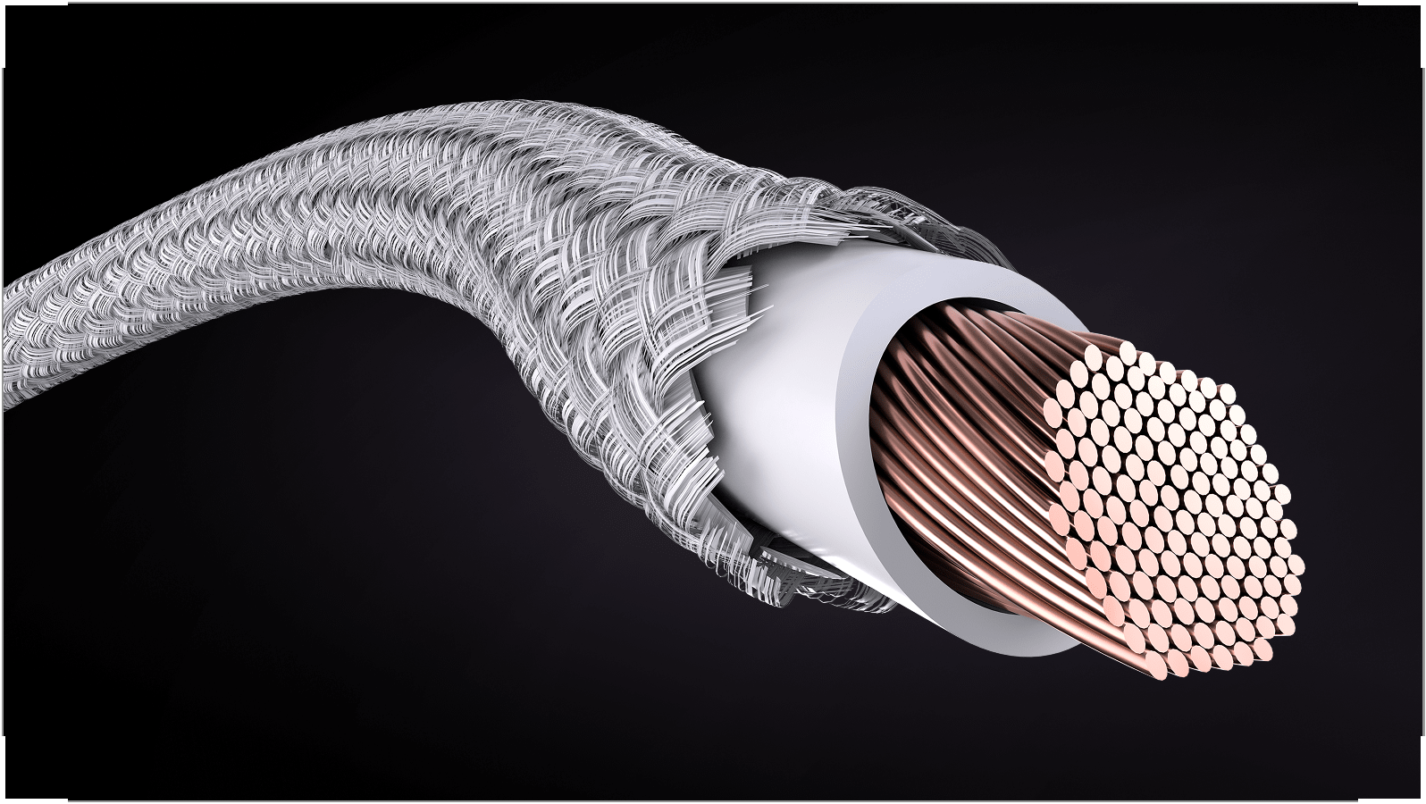 Elite Premium Individually Sleeved Type-4 PSU Cables Starter Kit - White