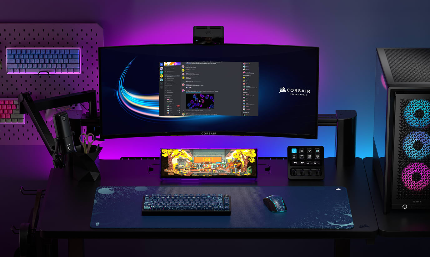 CORSAIR XENEON EDGE 14.5" LCD Touchscreen - Atomic Purple
