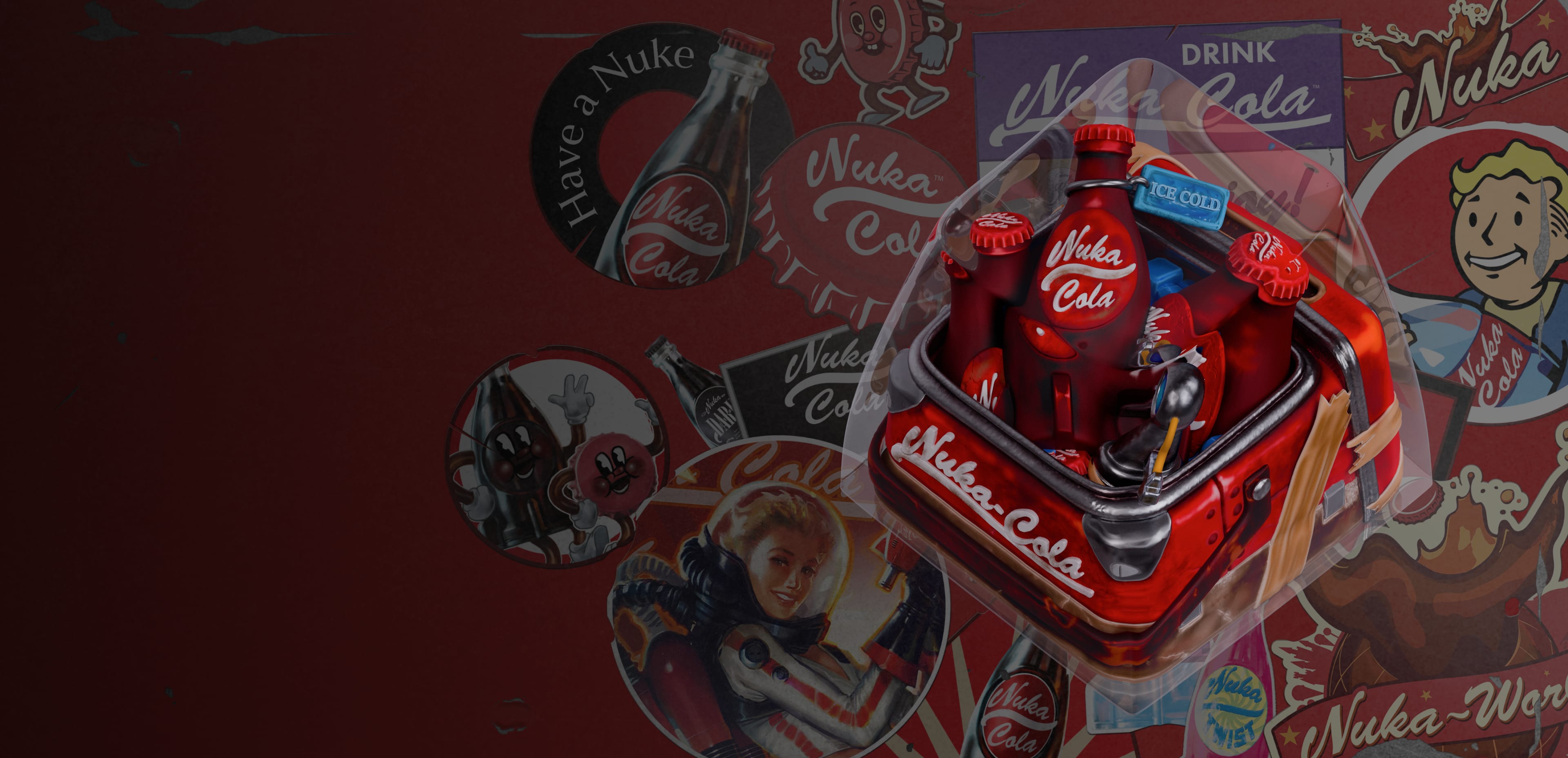 Bouteilles Drop + Nuka-Cola