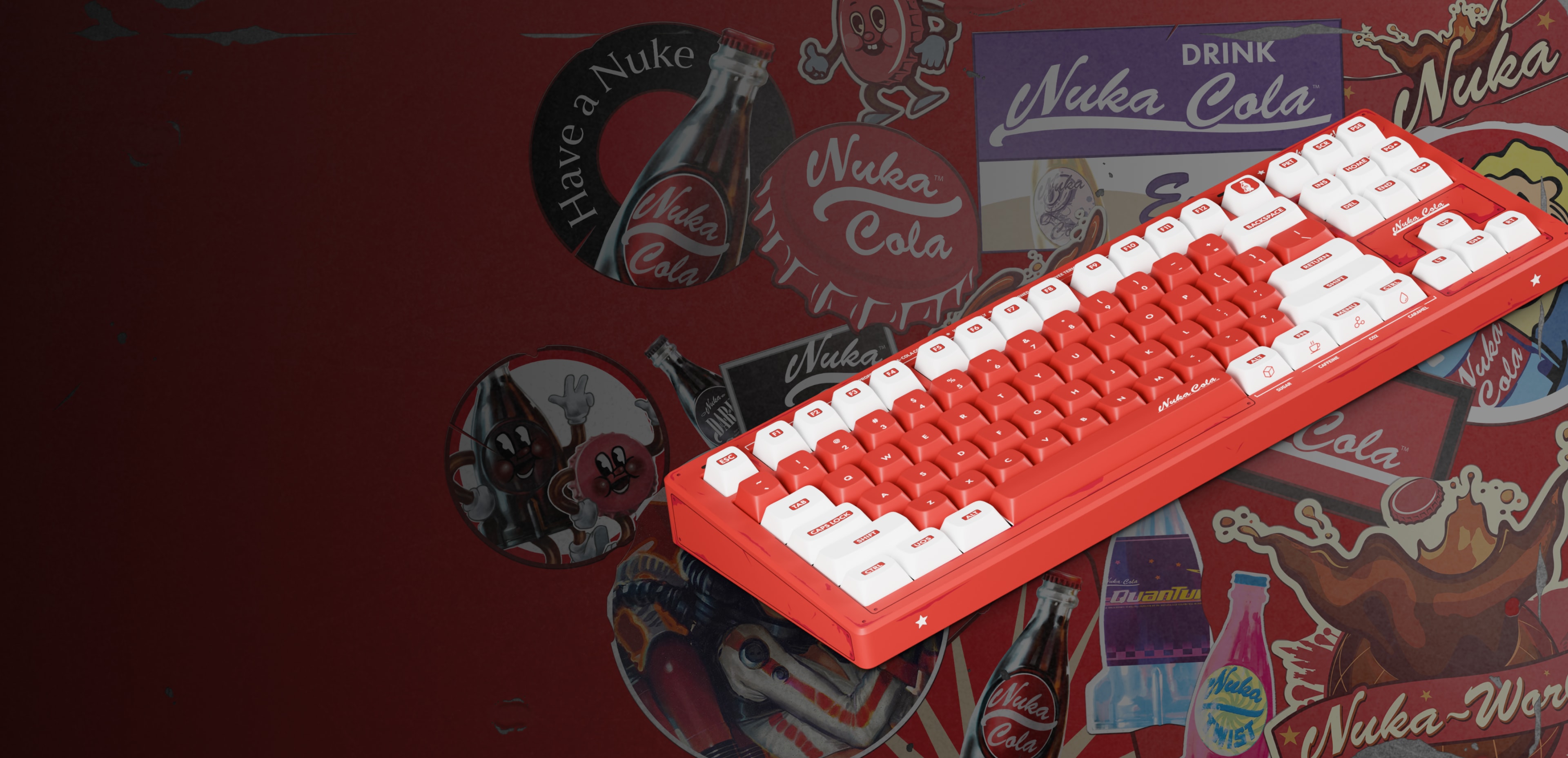 Drop + Nuka-Cola™ CSTM80 Mechanical Keyboard