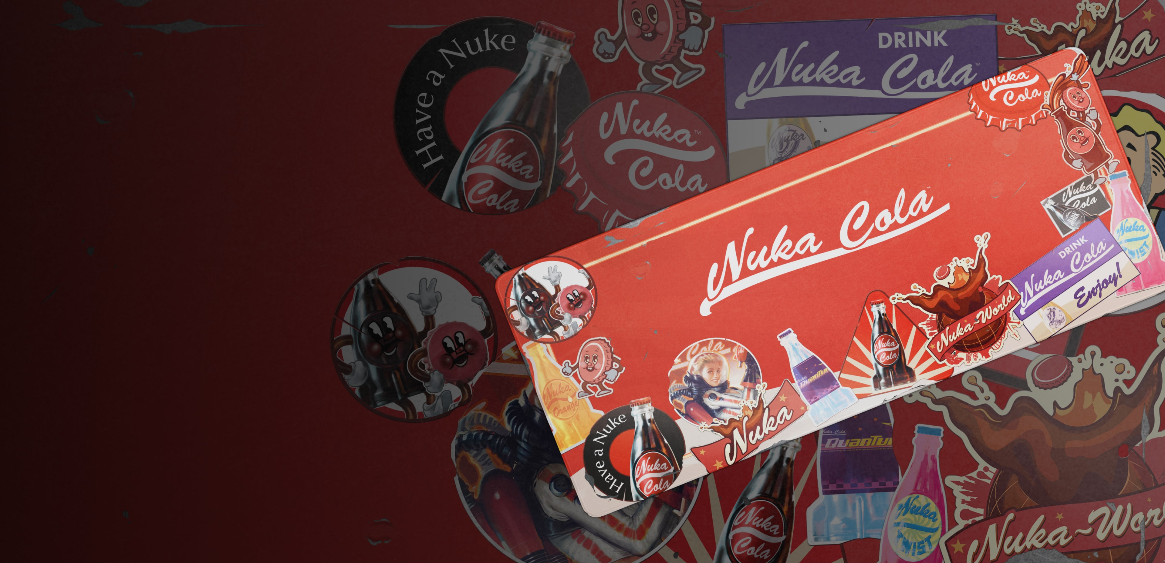 Drop + Nuka-Cola™ Desk Mat