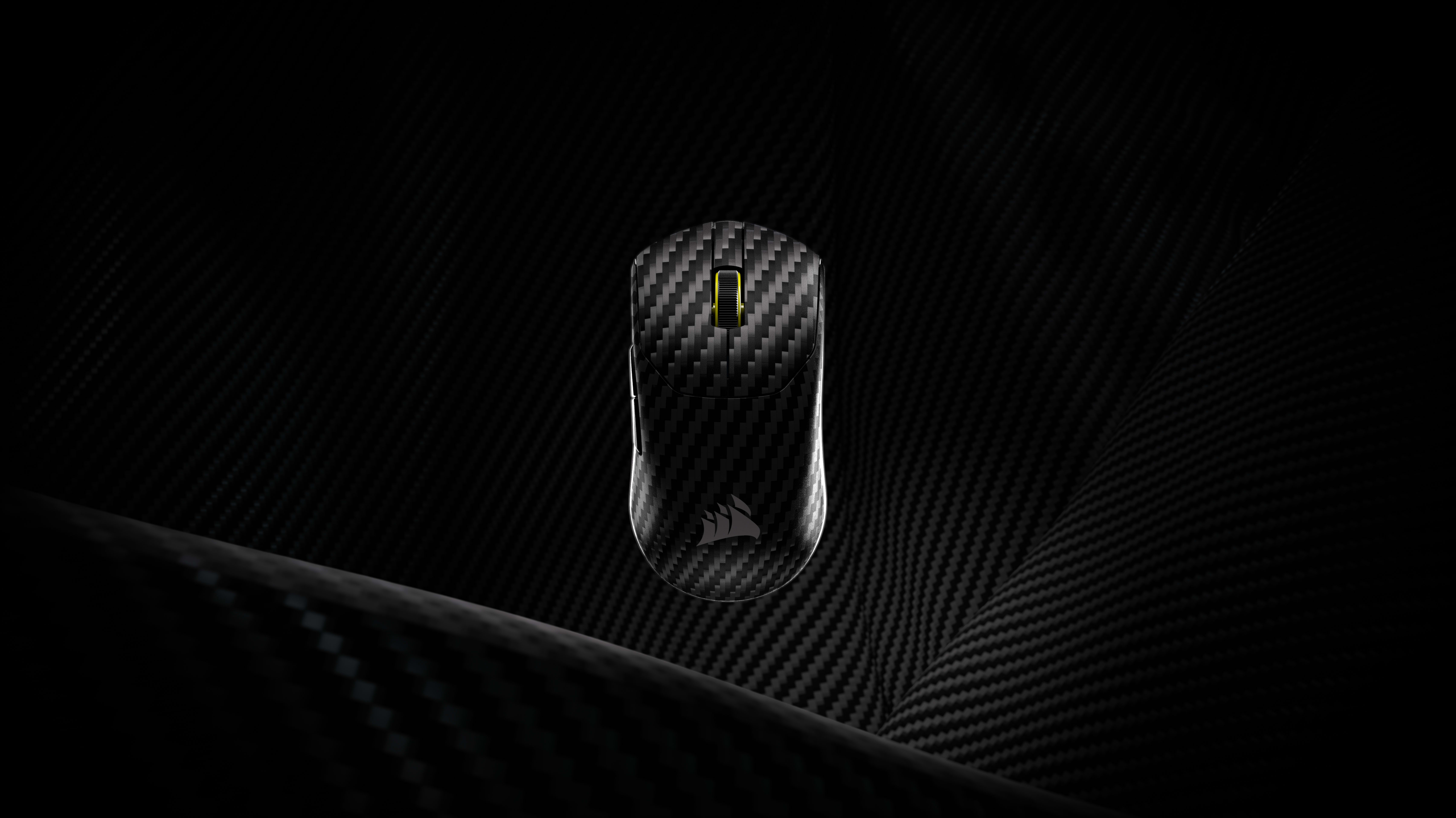 SABRE v2 PRO WIRELESS Gaming-Maus aus Kohlefaser – Schwarz