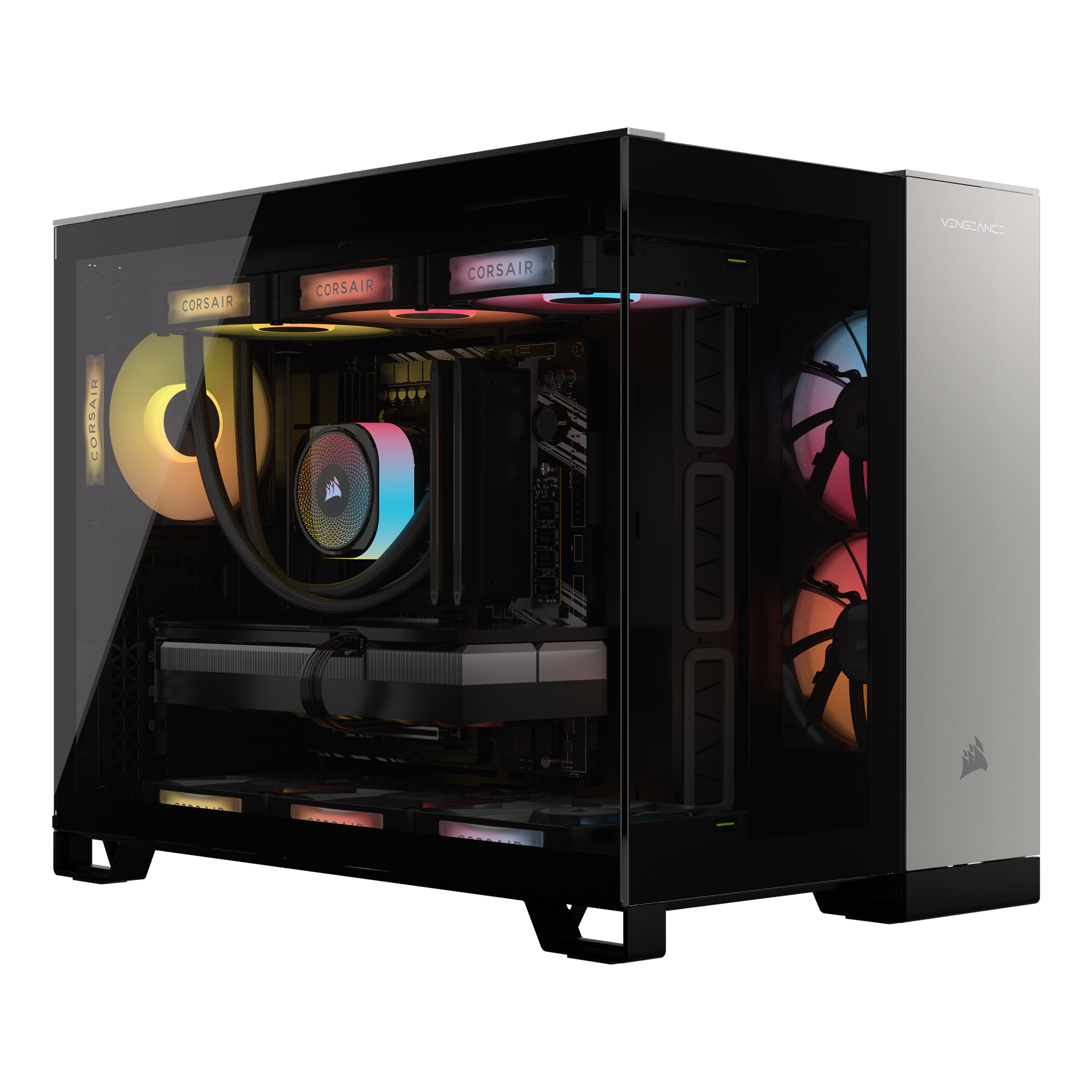 VENGEANCE a5100 Gaming PC: AMD Ryzen 7 9850X3D, GeForce RTX 5080, 32GB ...