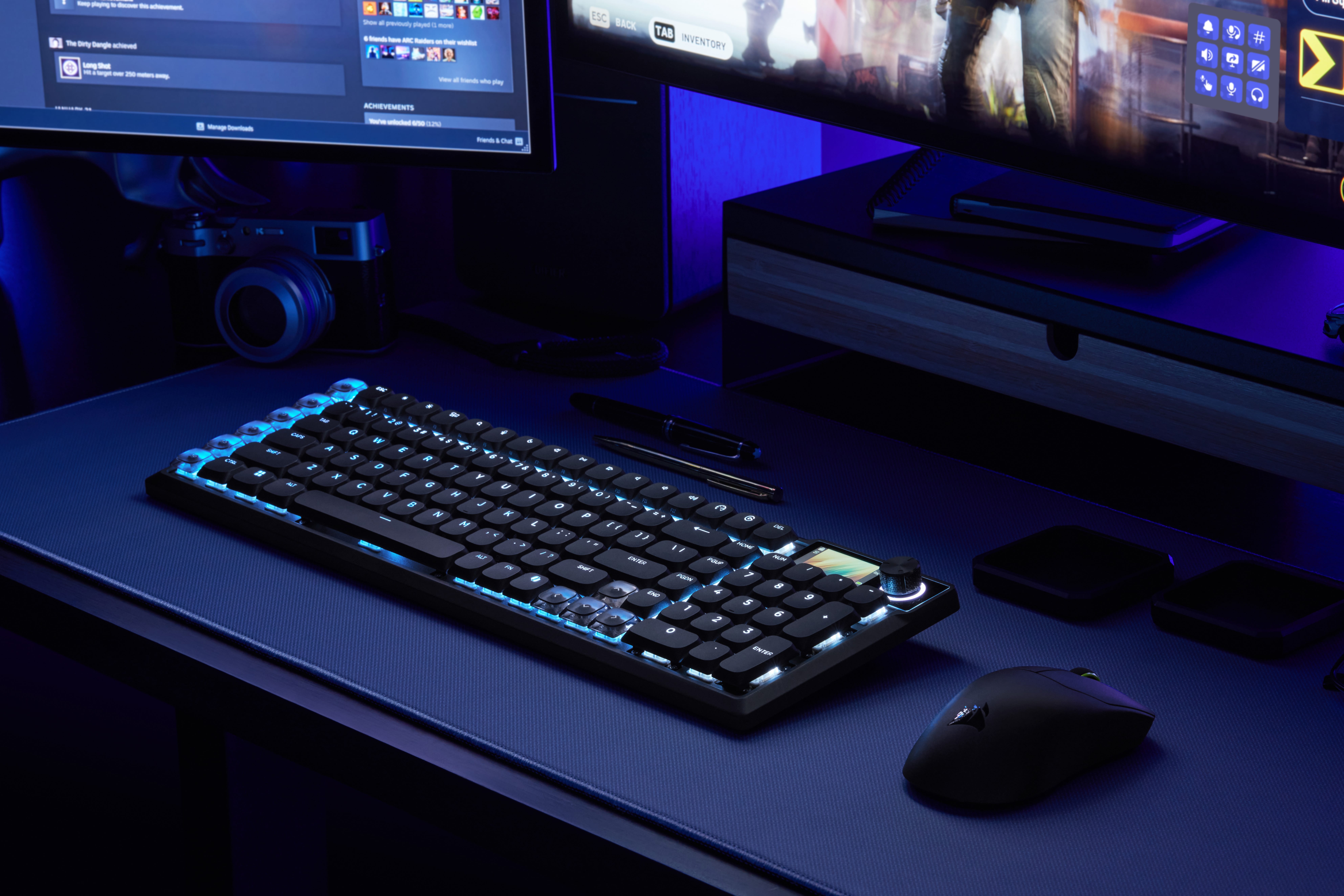 VANGUARD AIR 99 WIRELESS Optical-Mechanical Gaming Keyboard - Black