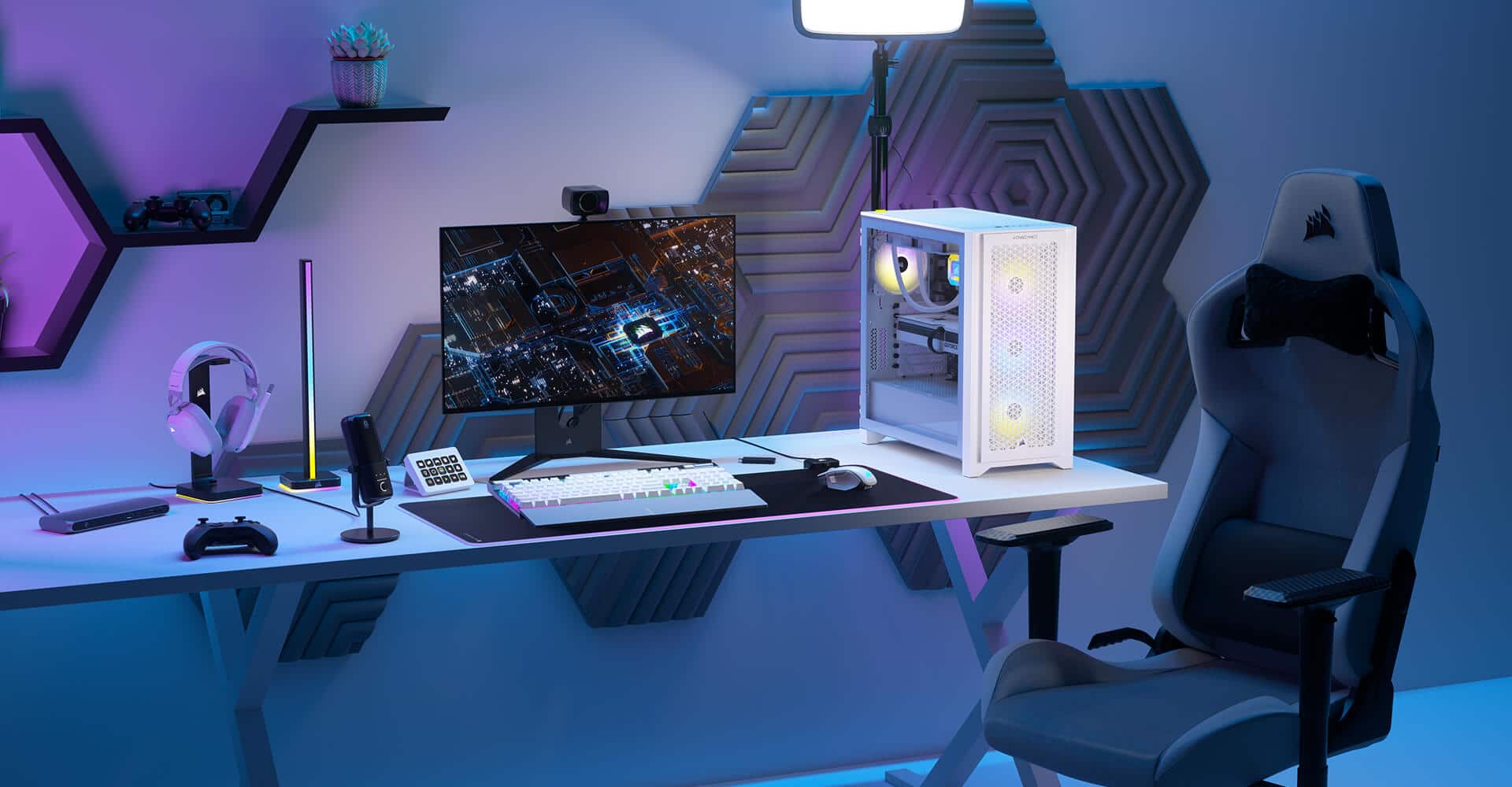 VENGEANCE FROST EDITION i7500 Gaming PC: Intel Core i7-14700K, NVIDIA ...