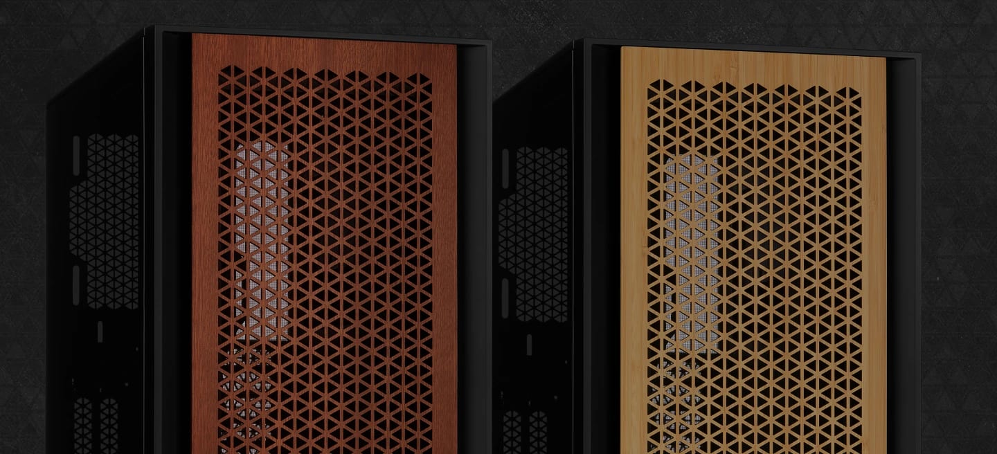 5000 Series Wooden PC Case Panel - Sapele