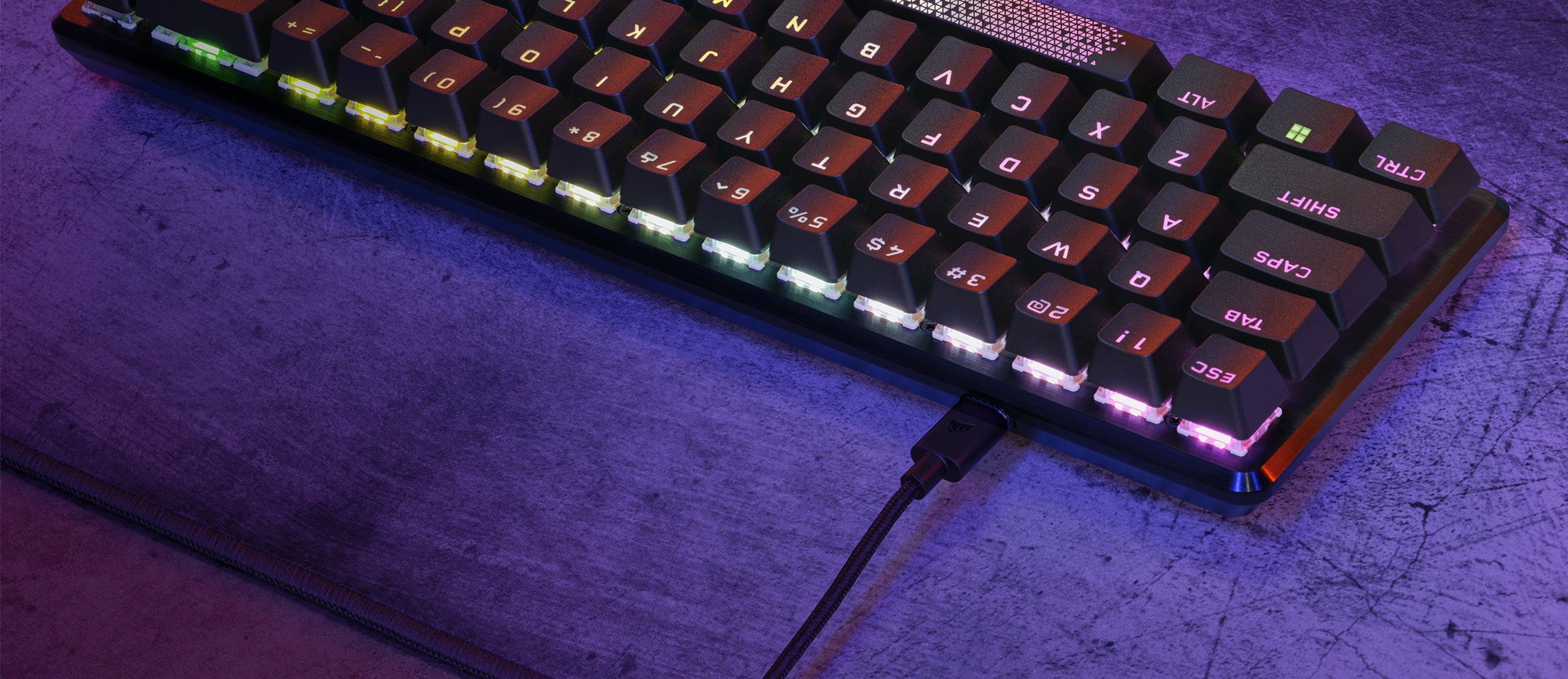 K65 PRO MINI RGB 65% Optical-Mechanical Gaming Keyboard