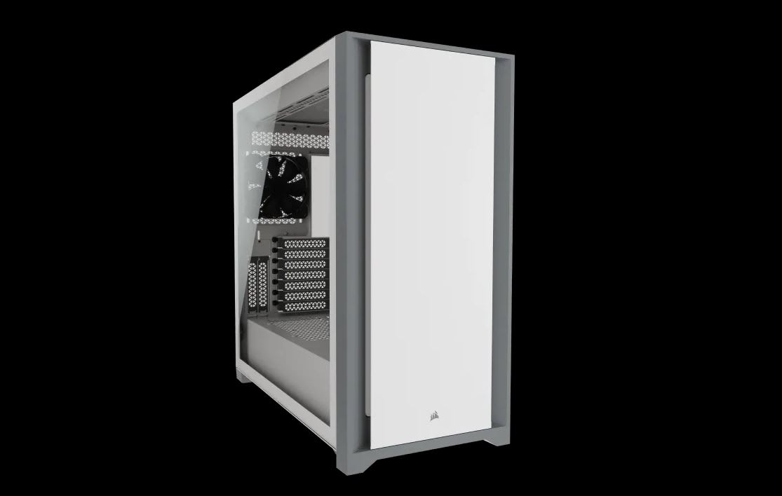 5000D Tempered Glass Mid-Tower ATX PC Case — Black