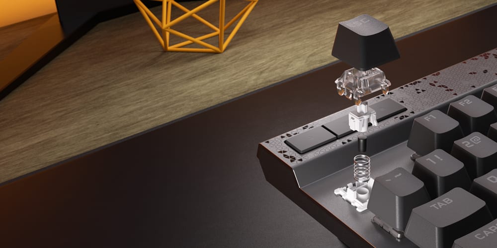 K70 MAX RGB Magnetic-Mechanical Gaming Keyboard — Adjustable CORSAIR ...