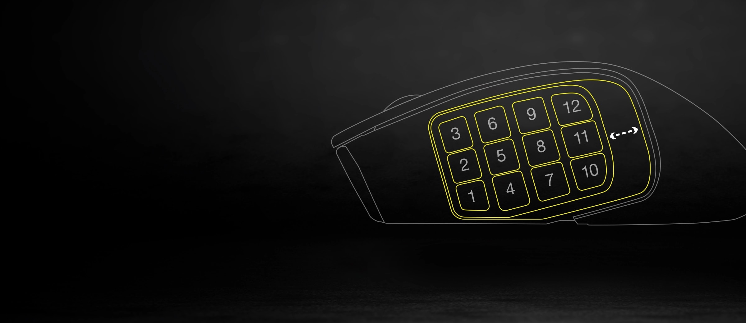 SCIMITAR ELITE WIRELESS MMO Gaming Mouse SCIMITAR ELITE WIRELESS MMO Gaming Mouse