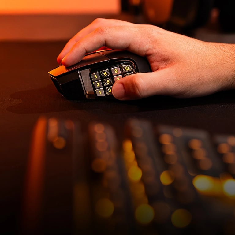 SCIMITAR ELITE WIRELESS MMO Gaming Mouse