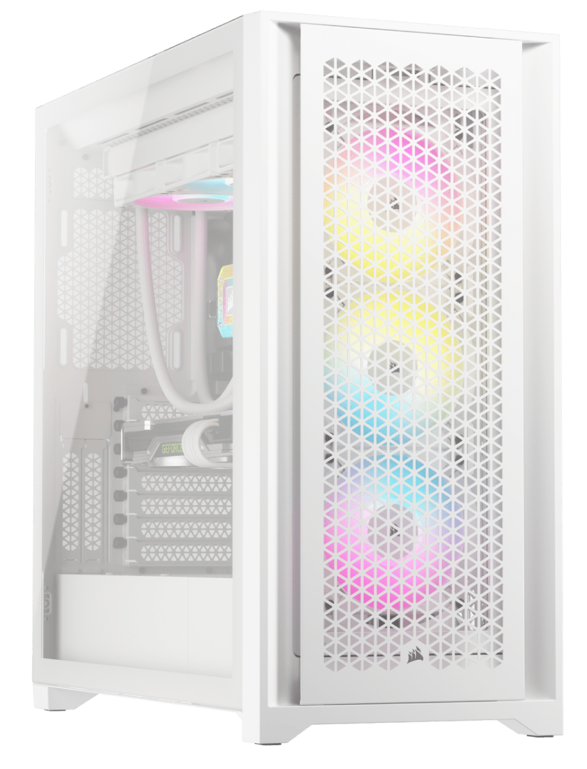 5000D CORE AIRFLOW Mid-Tower ATX PC Case — White