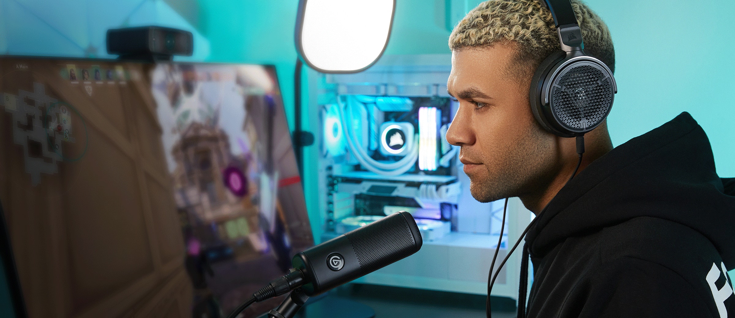 VIRTUOSO PRO Open Back Streaming/Gaming Headset - Carbon