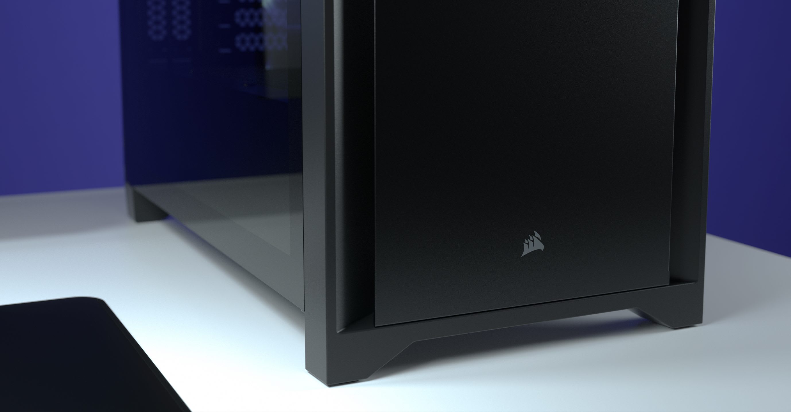 4000D Tempered Glass Mid-Tower ATX Case — Black