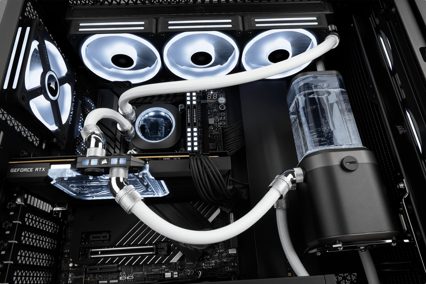 Hydro X Series XT Softline Mesh Tubing, White