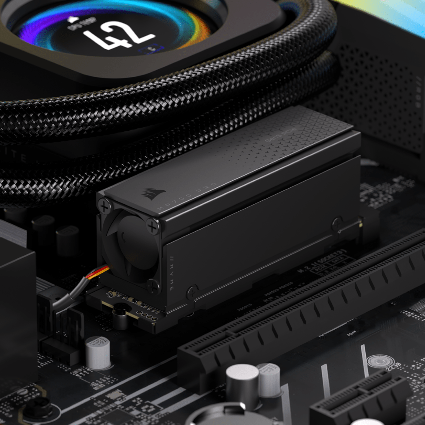 MP700 PRO 1TB with Air Cooler PCIe Gen5 x4 NVMe 2.0 M.2 SSD