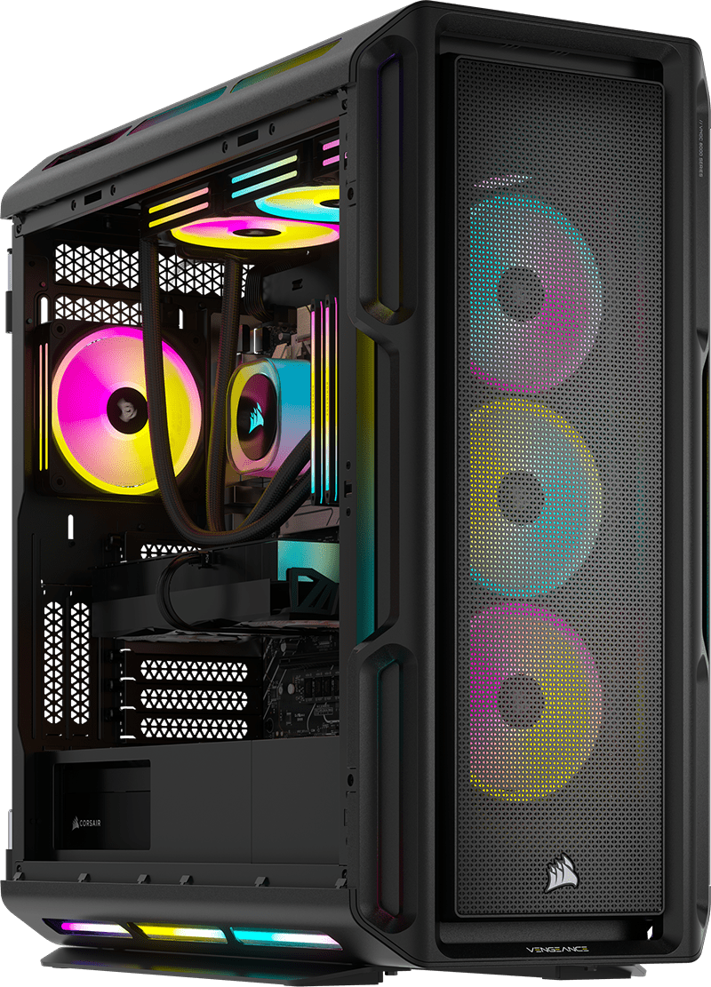 CORSAIR VENGEANCE i8200 iCUE LINK EDITION Gaming PC: Intel Core i9 ...