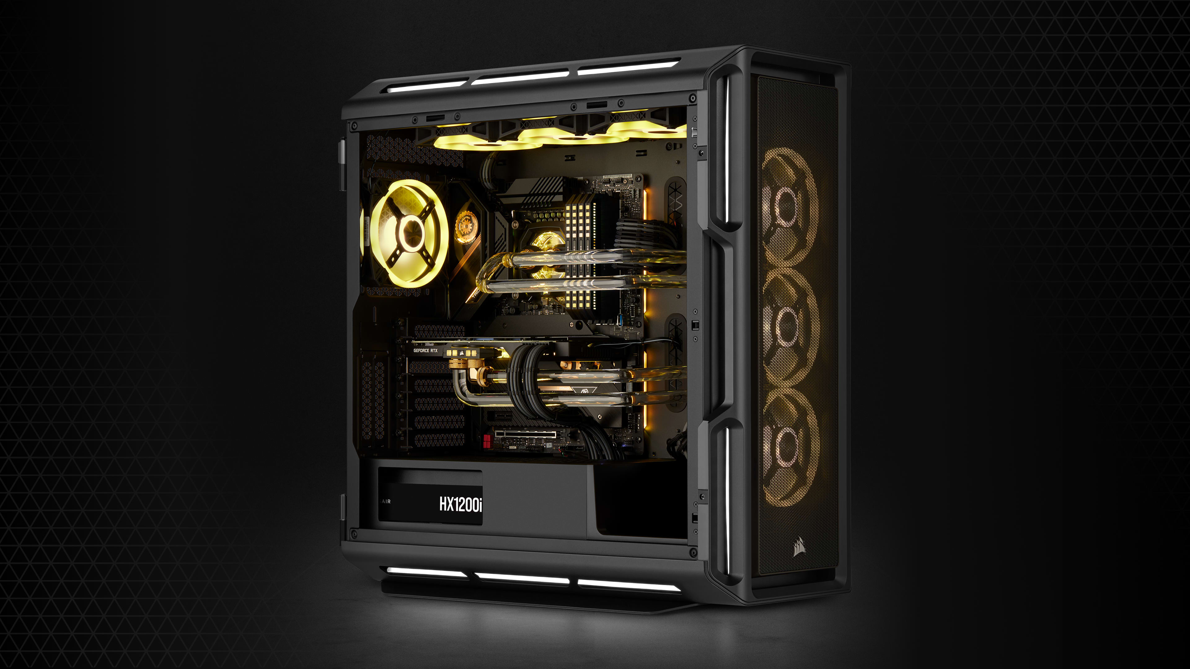 HX1200i Fully Modular Ultra-Low Noise Platinum ATX 1200 Watt PC Power ...