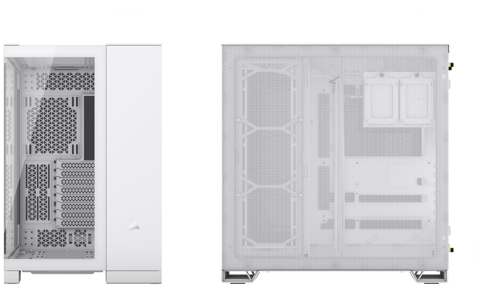 6500X Mid-Tower Dual Chamber PC Case - White